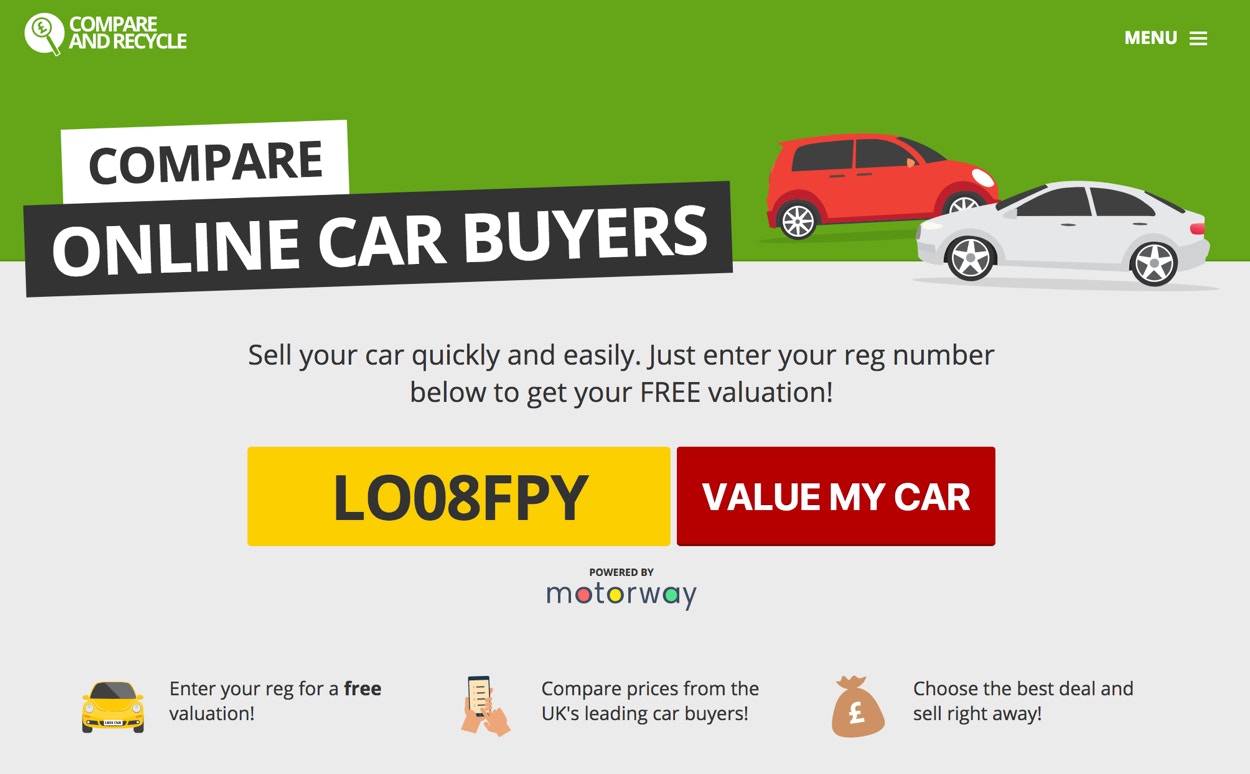 Motorway partners with Compare and Recycle to offer online car selling ...