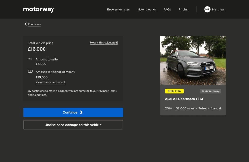 Motorway introduces industry first payment solution | Motorway