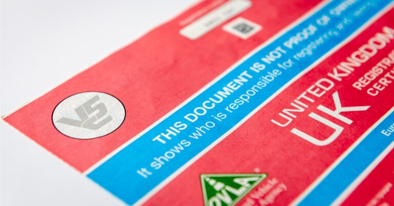 What is a V5C? Ultimate Guide To Your V5 Logbook (2025 Update) | Motorway